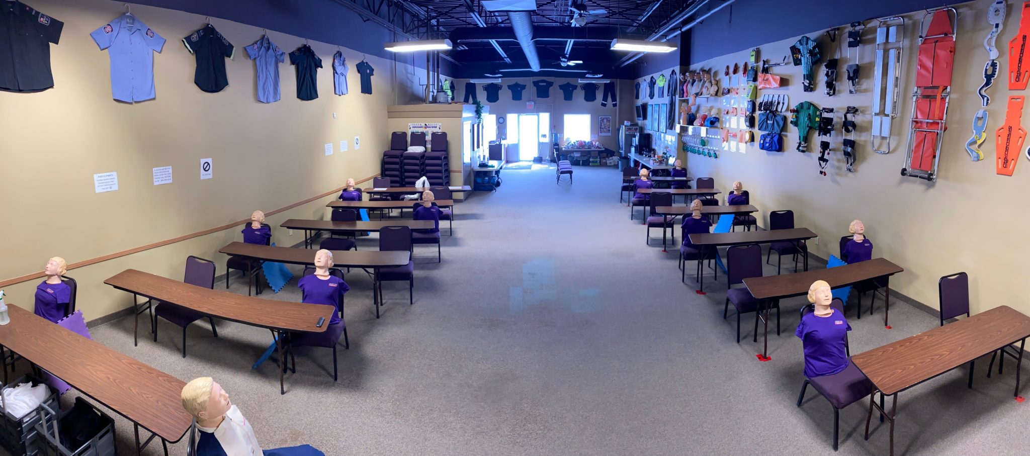 COVID Room Set up | First Aid Training Centre